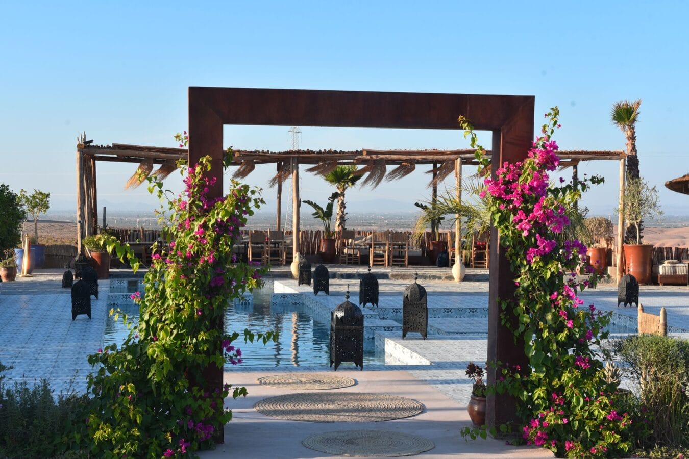 Agafay Desert Camel Ride and Lunch with a Swimming Pool